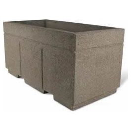Planter w/Forklift Knockout,72 x 36 x 36