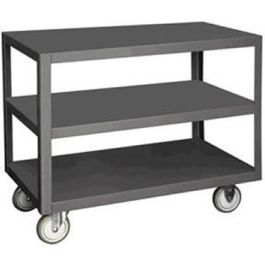 3 Shelf High Deck Portable Table, 1200 lb Capacity