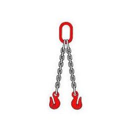 Liftalloy Double Chain Sling, 1in Chain, 4ft