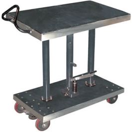 Stainless Steel Hydraulic Post Table