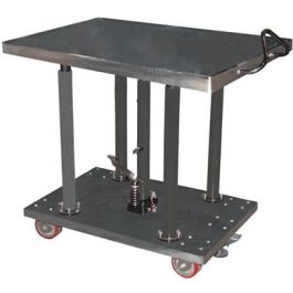 Stainless Steel Hydraulic Post Table