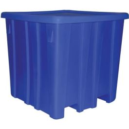 700 LB Capacity Cadet Blue Bulk Container