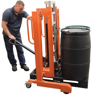 Drum Transporter & De-Palletizer, Drum De-Palletizer, Drum Transporting ...