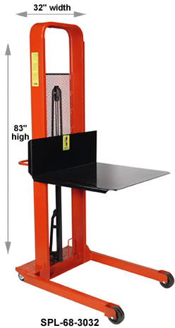 Hydraulic Stackers, Platform Models