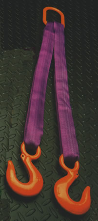 Tuflex Polyester Roundslings with Hardware/Bridle Slings